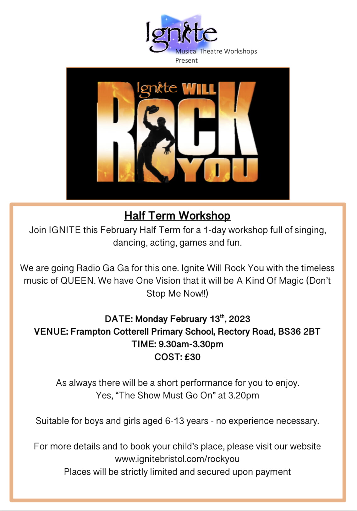 Ignite Will Rock You – Ignite Bristol